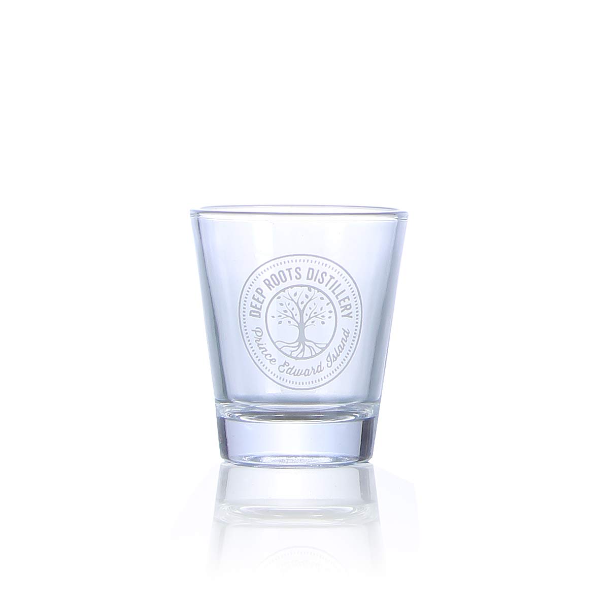 Deep Roots Shot Glass 1.5oz | Deep Roots Distillery