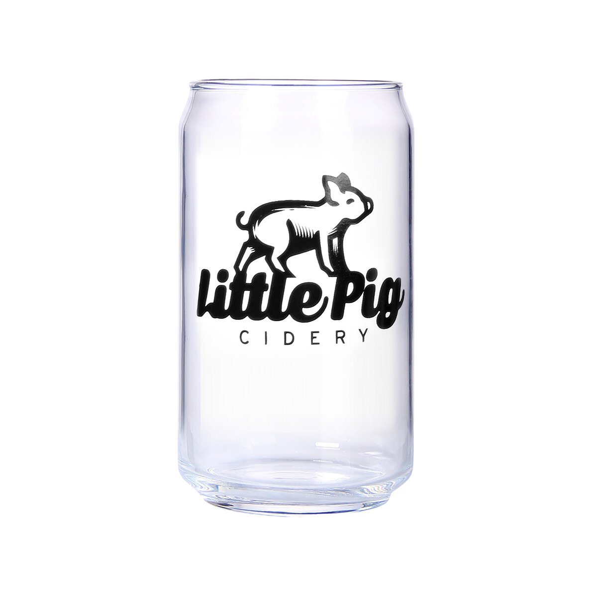 Little Pig Beer Can Glass 16oz | Deep Roots Distillery